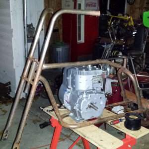 Frijole Engine Tryout | OldMiniBikes.com