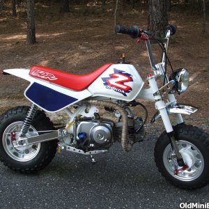 1996 Honda Z50R modified | OldMiniBikes.com