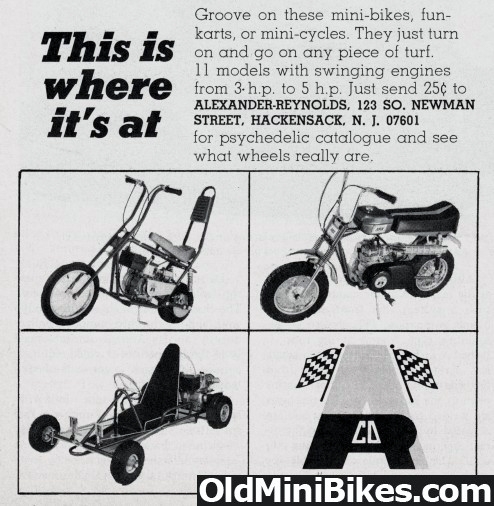 Help identifying this Mini Bike Chopper | OldMiniBikes.com