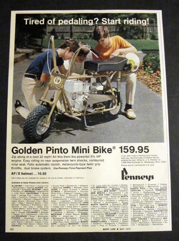 Vintage Mini Bike Magazine Ads and Brochures | Page 6 | OldMiniBikes.com