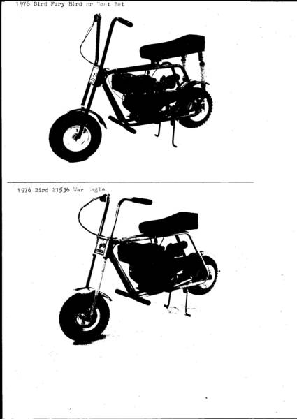 Is This a Bird Engineering Falcon? | OldMiniBikes.com