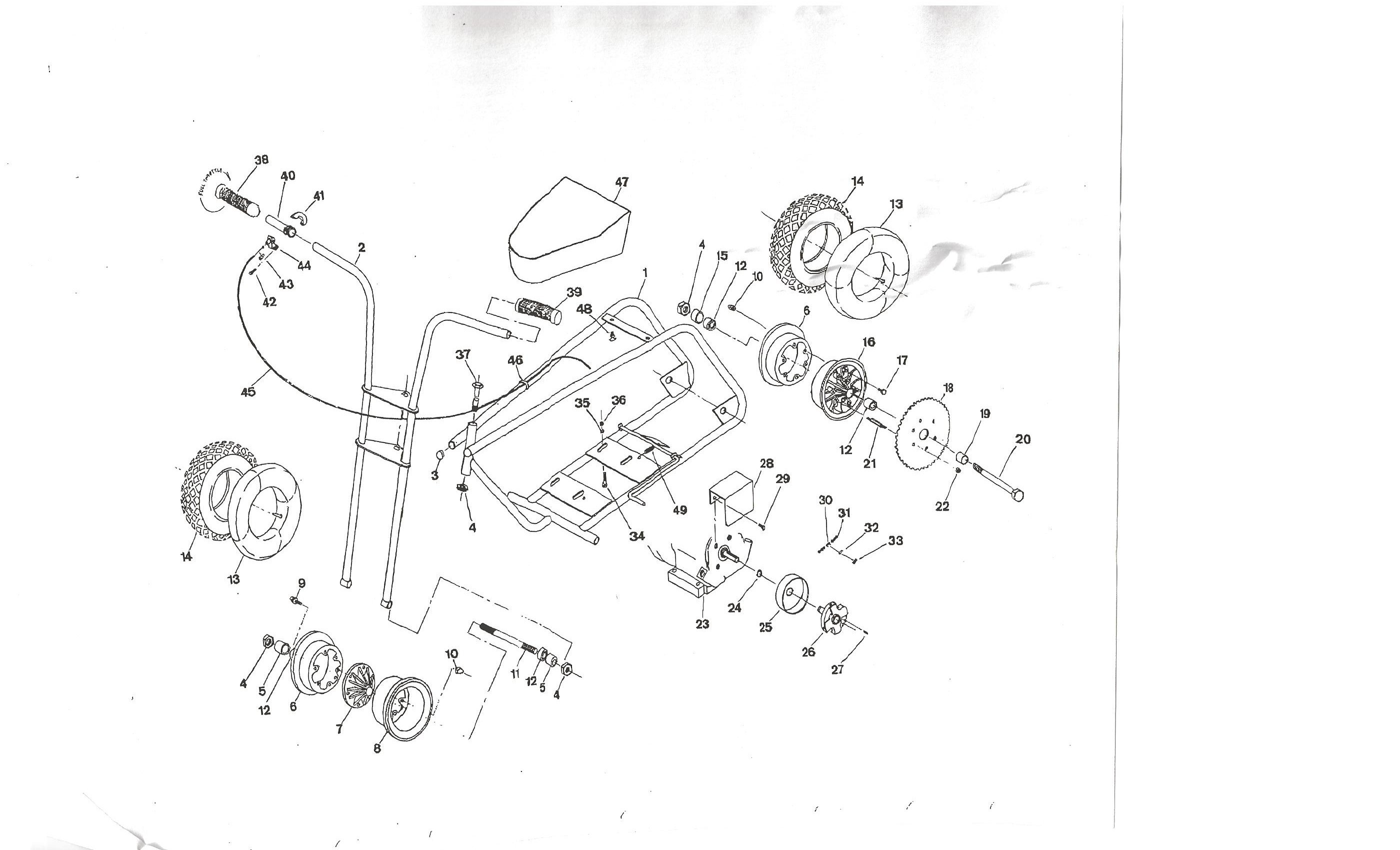 need some rupp turbine wheel parts | OldMiniBikes.com