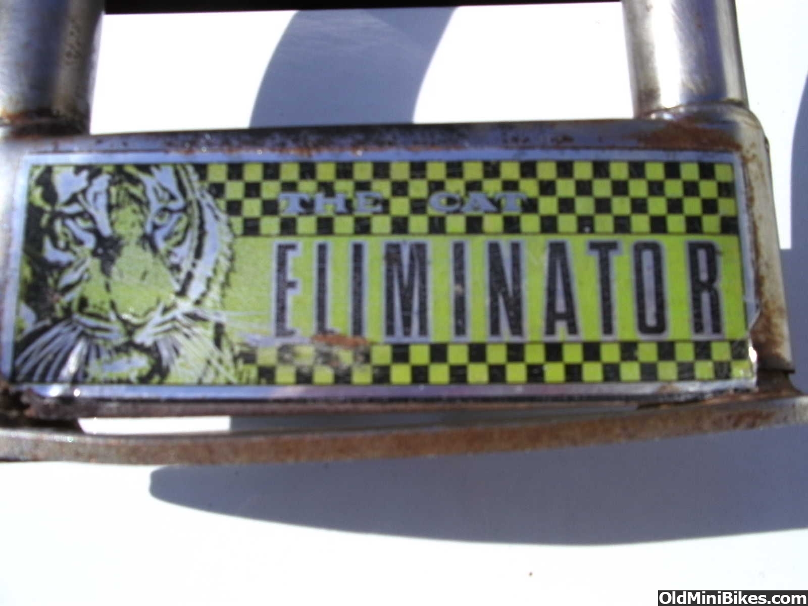 I'm having CAT ELIMINATOR decals made | OldMiniBikes.com