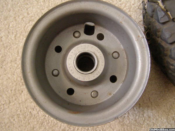 4 inch steel wheels for lil indian | OldMiniBikes.com