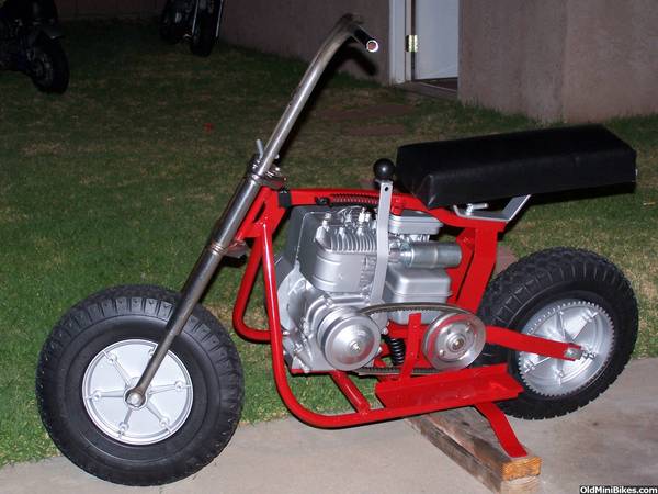 Who scored the Powell | OldMiniBikes.com