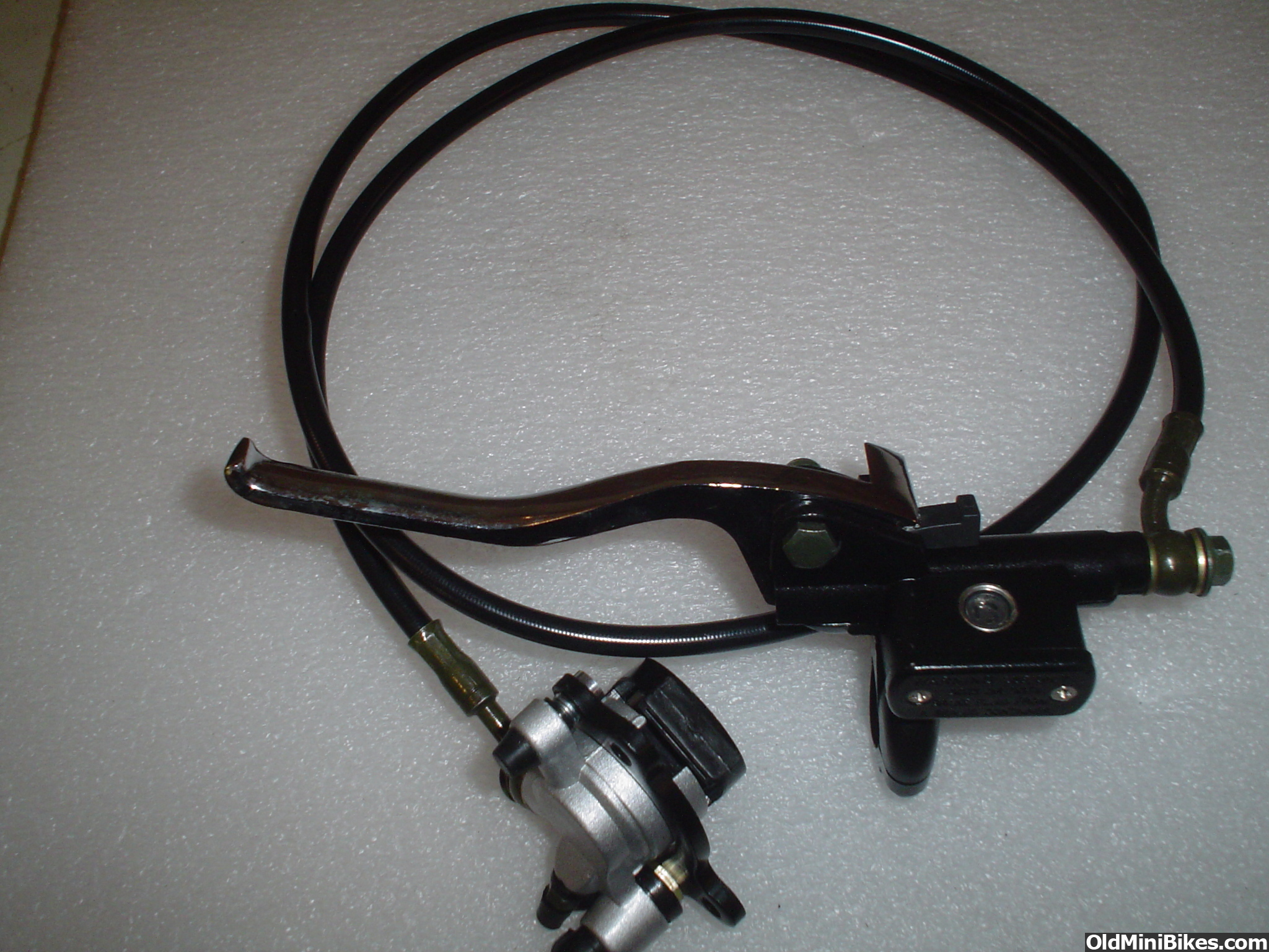 Rear Hyd' Brake Upgrade | OldMiniBikes.com