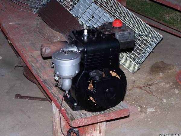 what engine and converter for Tote Gote? | OldMiniBikes.com