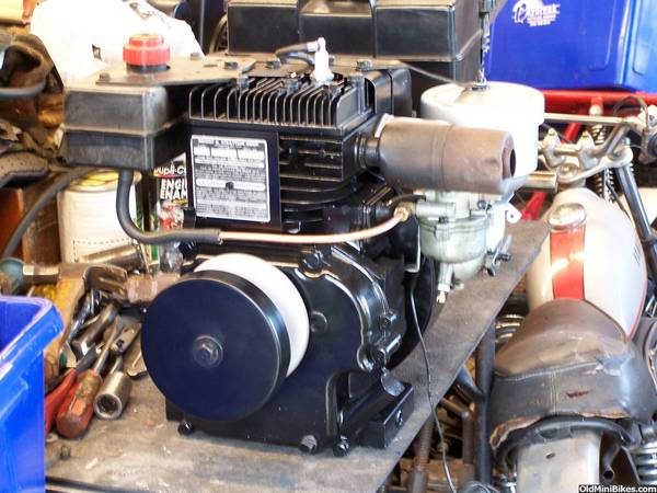 what engine and converter for Tote Gote? | OldMiniBikes.com