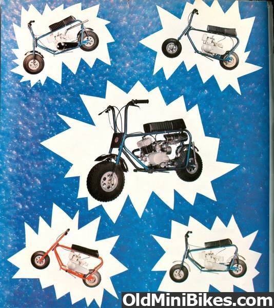 bonanza color | OldMiniBikes.com