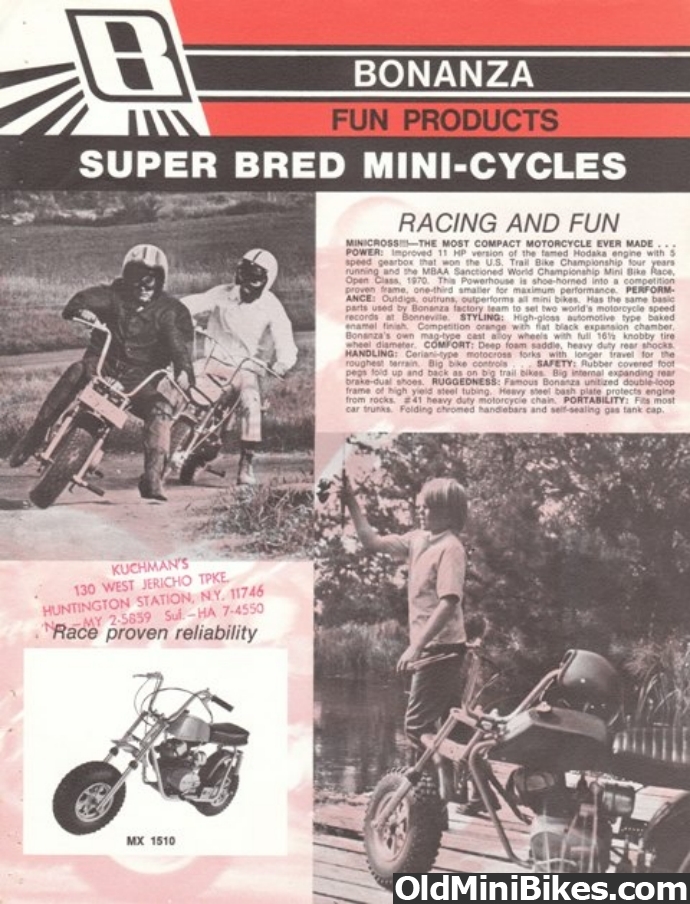 Bonanza MX1510? | OldMiniBikes.com