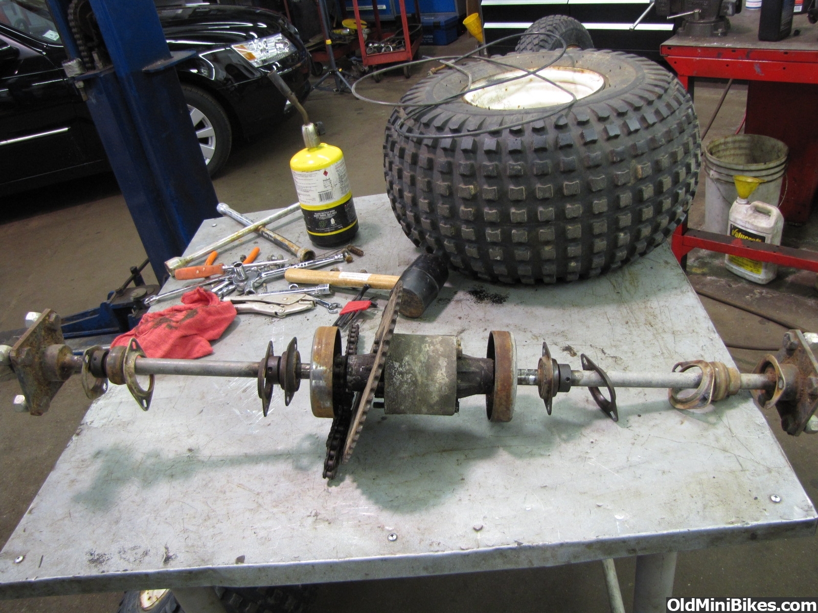 Brute Cycle was brought home today | OldMiniBikes.com