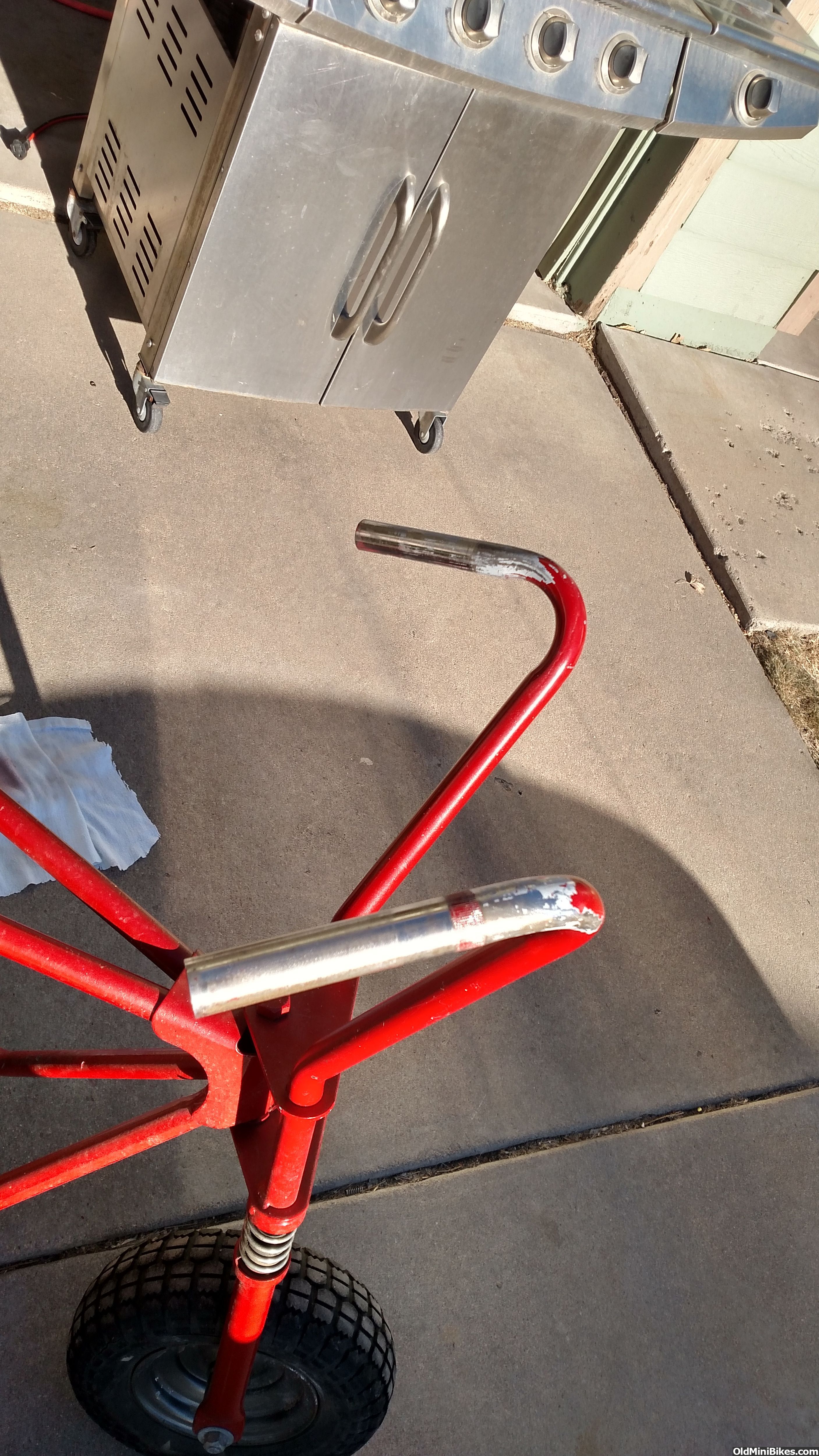 New Roper project rolling chassis | OldMiniBikes.com