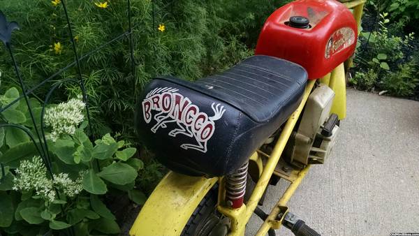 Fanichino / Broncco TX11 minibike | OldMiniBikes.com