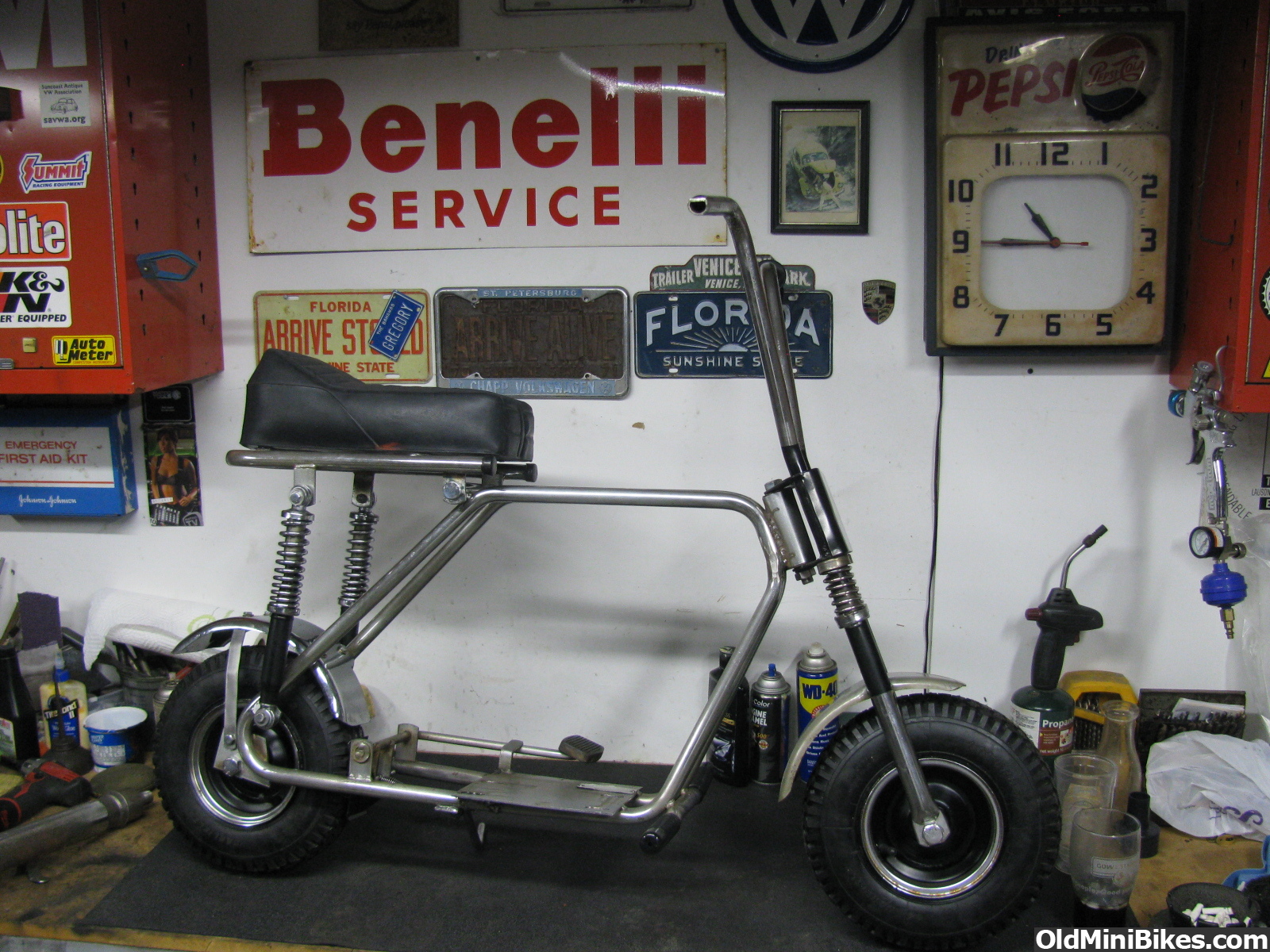 JC penney "El Tigre" rider project | OldMiniBikes.com