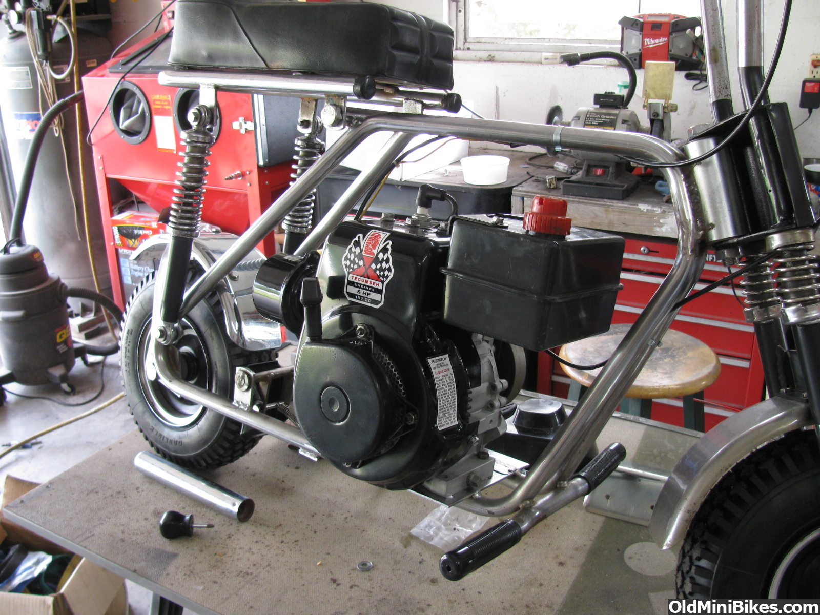 JC penney "El Tigre" rider project | OldMiniBikes.com