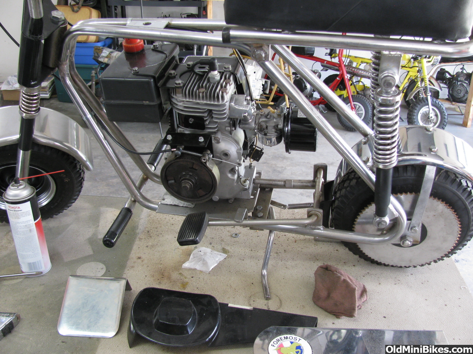 JC penney "El Tigre" rider project | OldMiniBikes.com