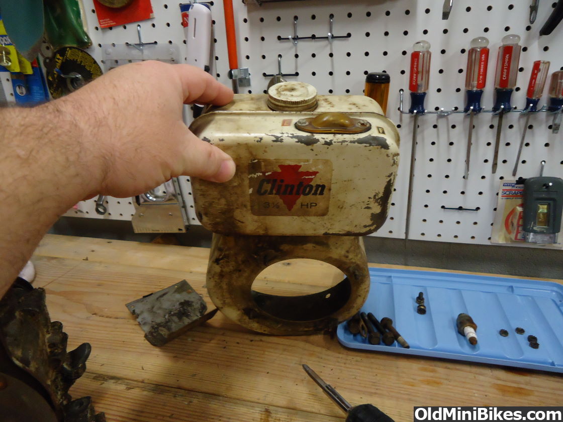 Old Clinton 3.5 hp | OldMiniBikes.com