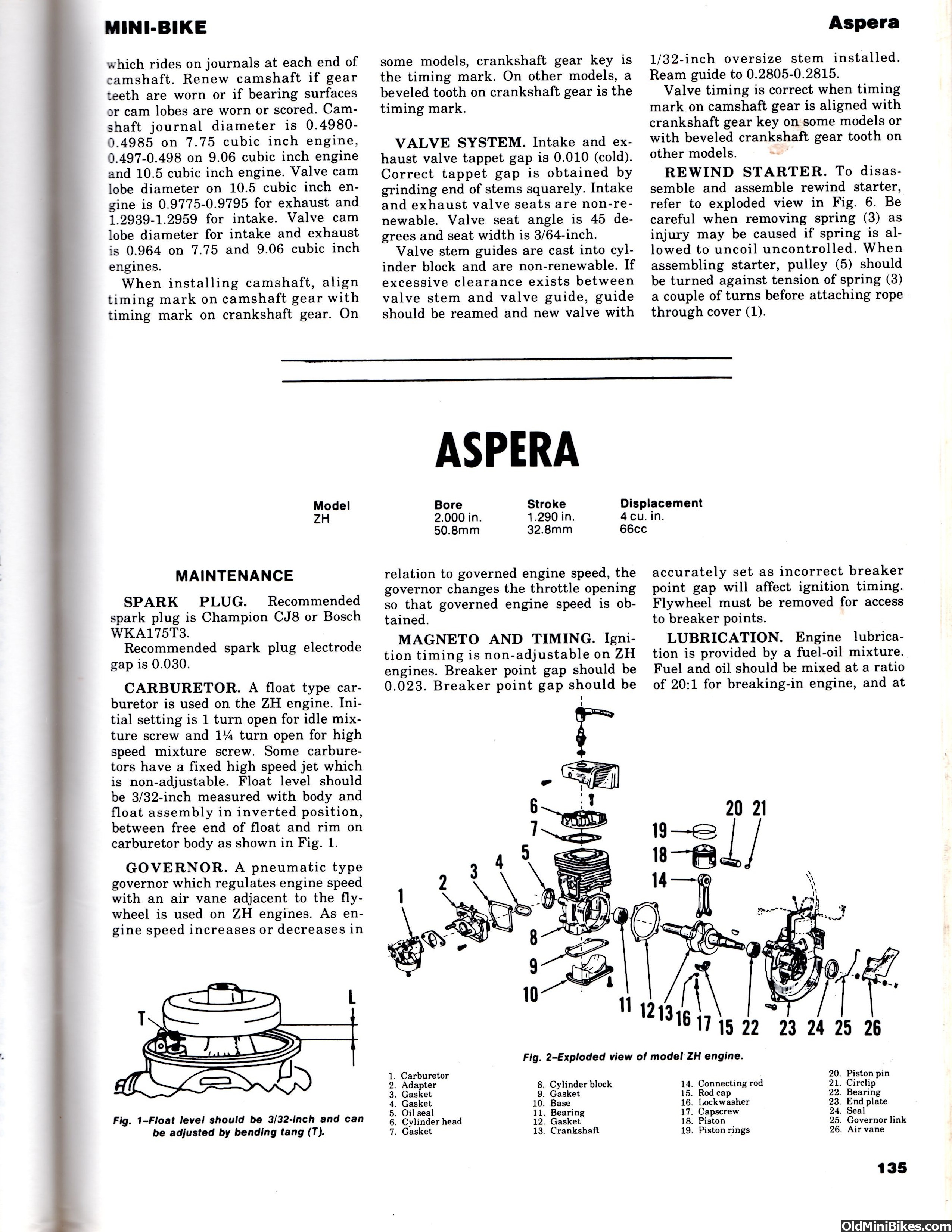 Fantic Motor mini bike with Aspera engine | OldMiniBikes.com