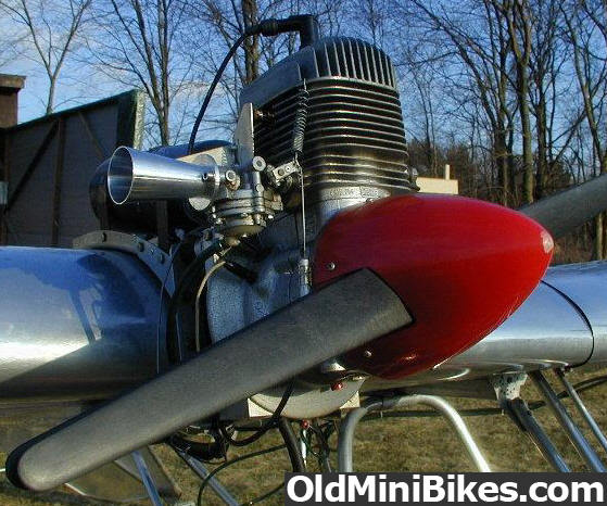 ROTAX 185 cc, 2-cycle 9HP Engine from Wajax "Pacific Pumper Mark 3 ...