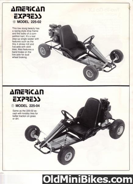 Manco cart, early 90s... | OldMiniBikes.com