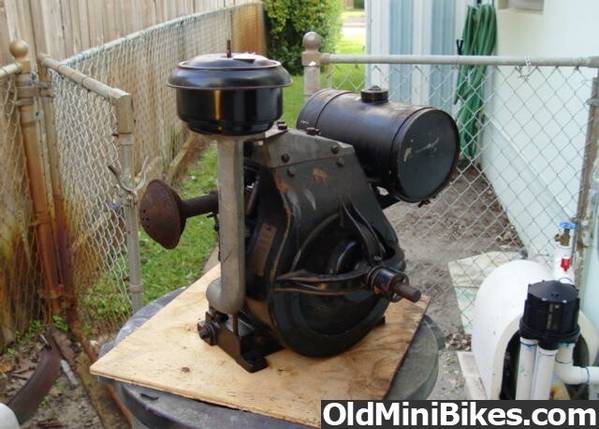 Vintage Hand Crank Briggs | OldMiniBikes.com