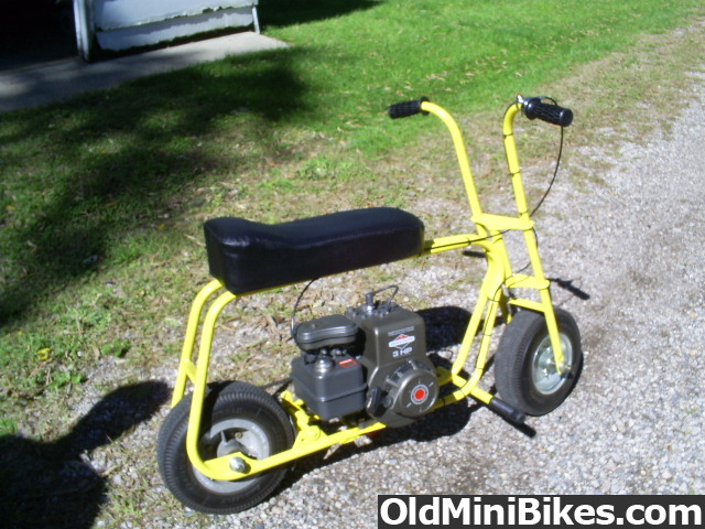 Sensation Mike Bike 'refurbish' | OldMiniBikes.com