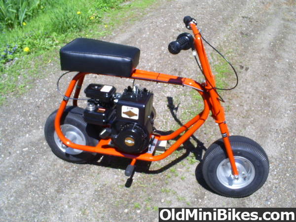 Chevy Orange Bikes | OldMiniBikes.com