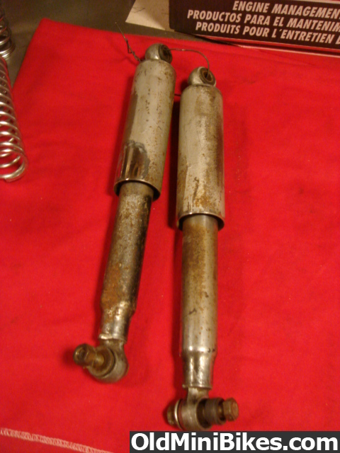Vintage (Azusa ?) Mini Bike Shocks... | OldMiniBikes.com