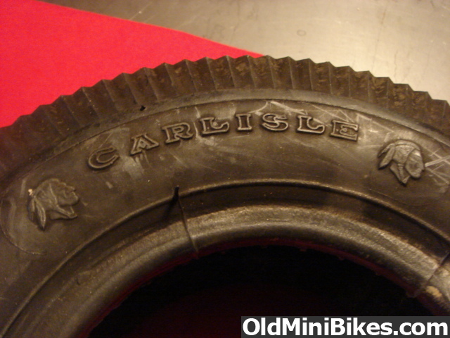 NOS Vintage Carlisle Double Indian Head Tires | OldMiniBikes.com