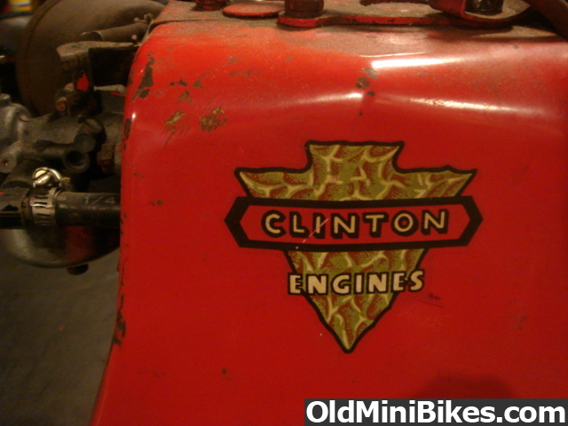 Vintage Clinton 4 H.P. Motor | OldMiniBikes.com