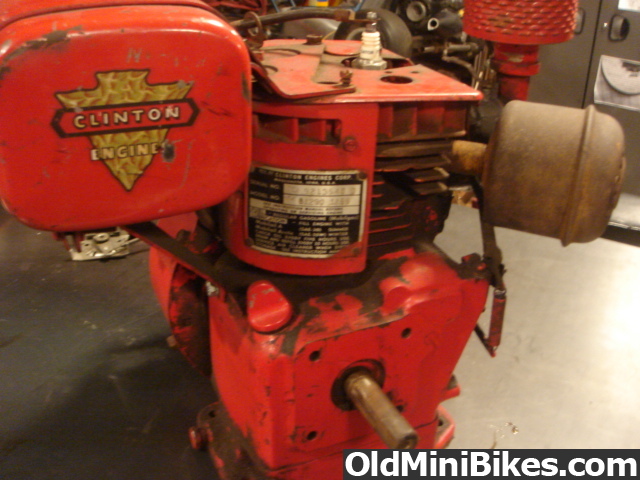Vintage Clinton 4 H.P. Motor | OldMiniBikes.com