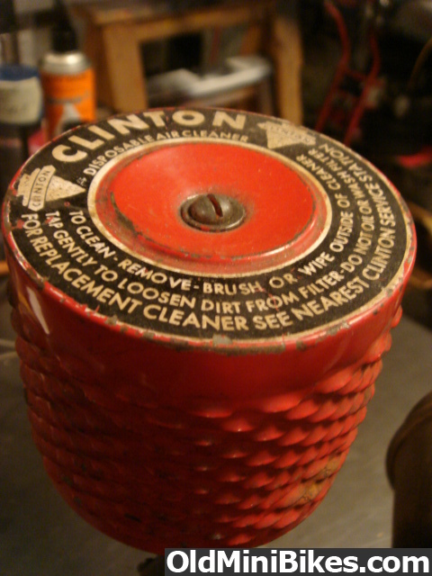 Vintage Clinton 4 H.P. Motor | OldMiniBikes.com