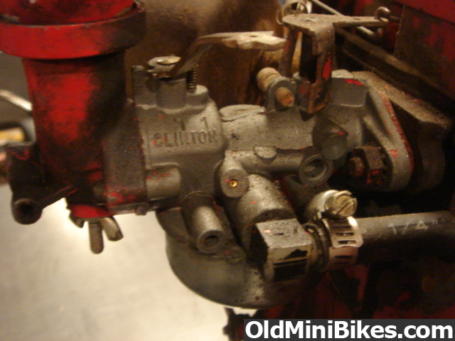 Vintage Clinton 4 H.P. Motor | OldMiniBikes.com