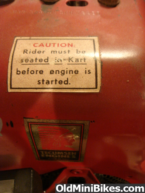 Vintage H30 Tecumseh 3 HP "Kart" Engine | OldMiniBikes.com