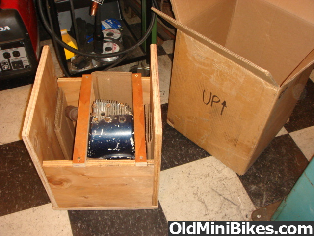 Shipping Engines | OldMiniBikes.com