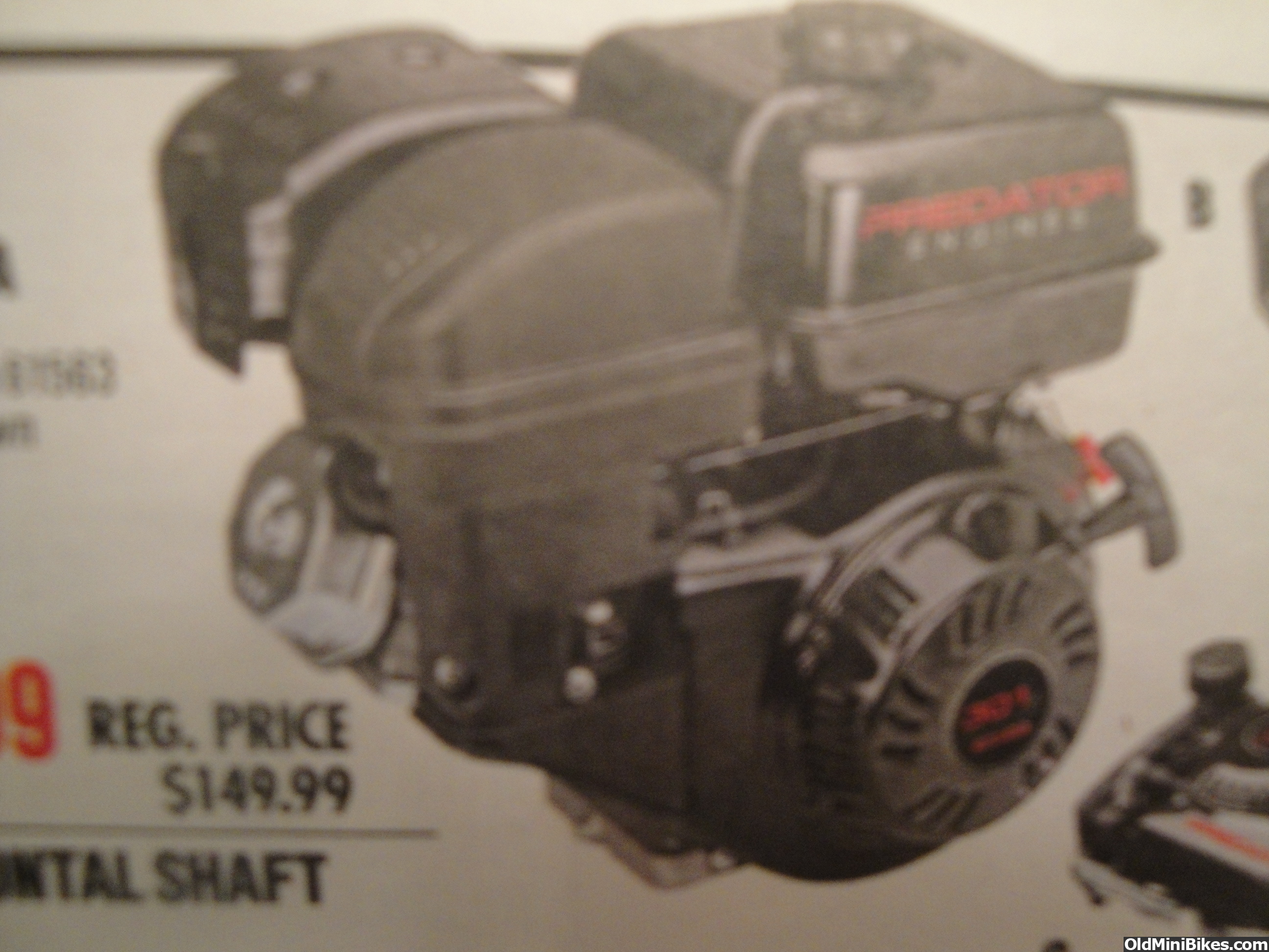 New Predator 8 HP 301cc