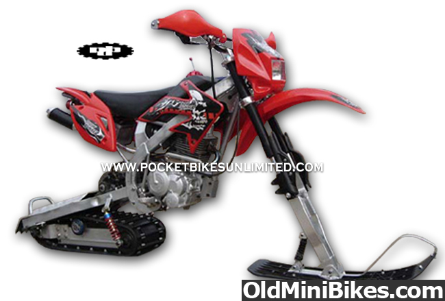 Mini bike snowmobile | OldMiniBikes.com