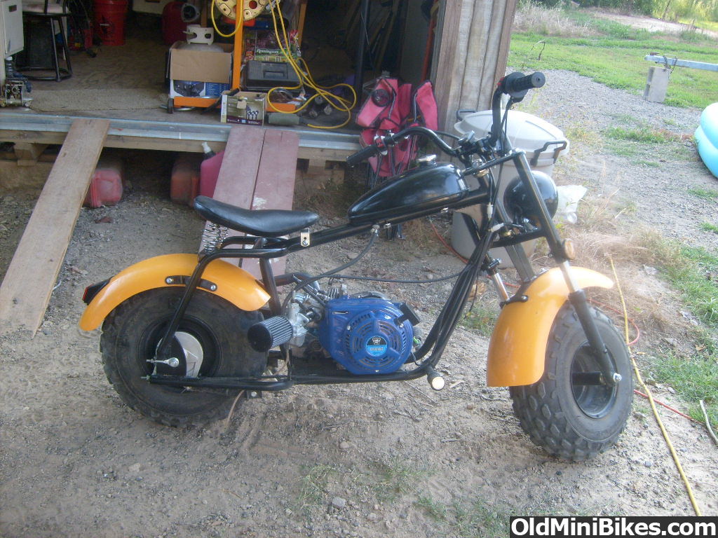 MB200/Chopper...work in progress | OldMiniBikes.com