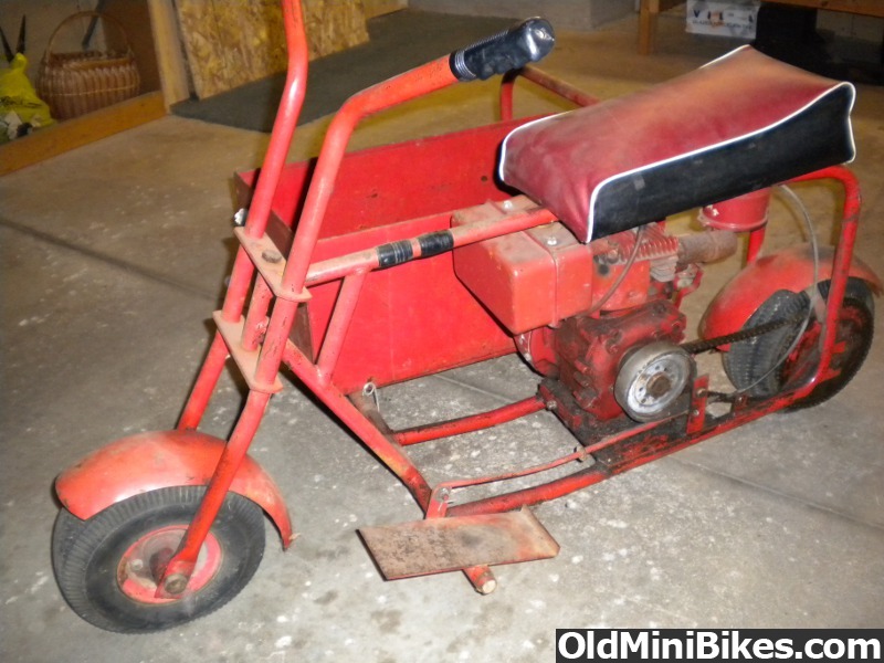 Red Mini Bike | OldMiniBikes.com