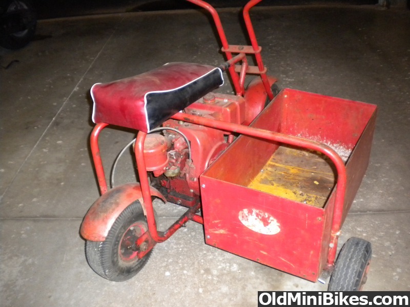 Red Mini Bike | OldMiniBikes.com