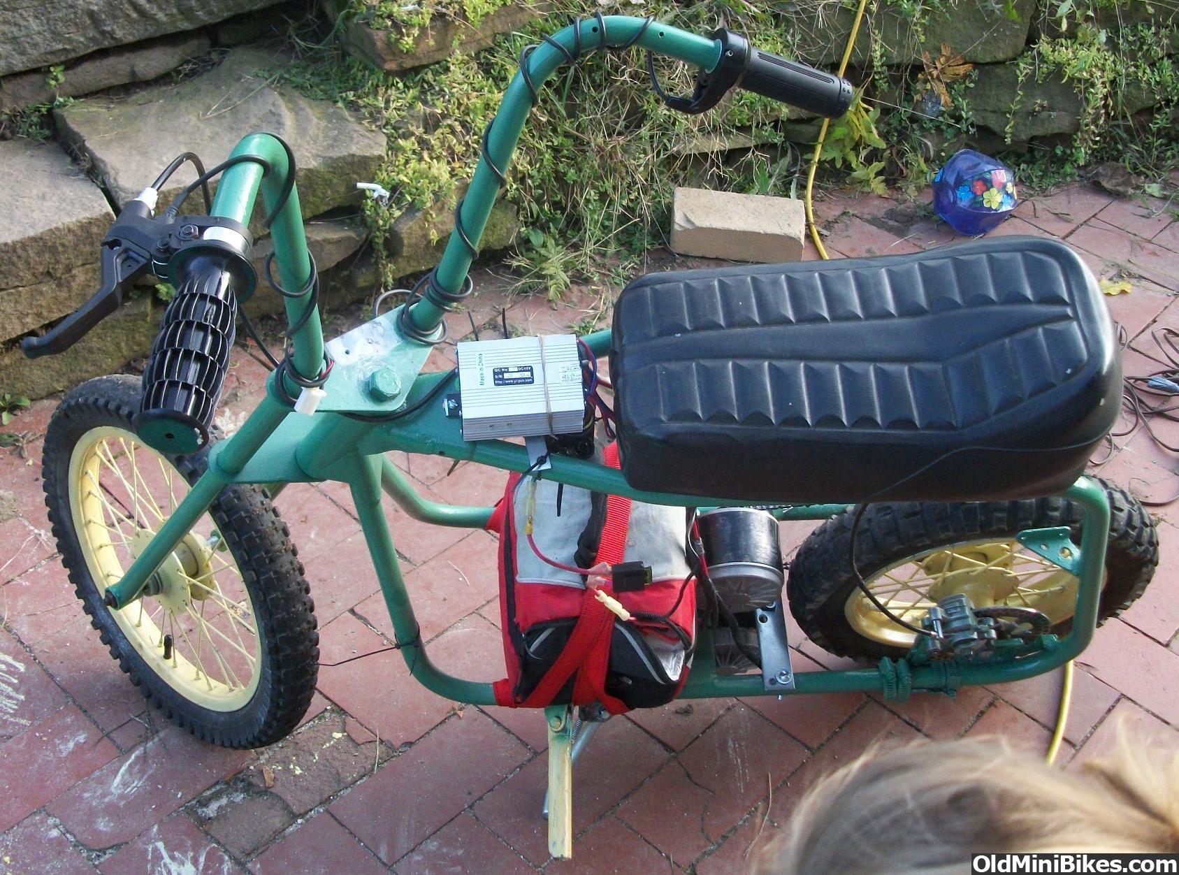Electric Mini Bike cruiser. | OldMiniBikes.com