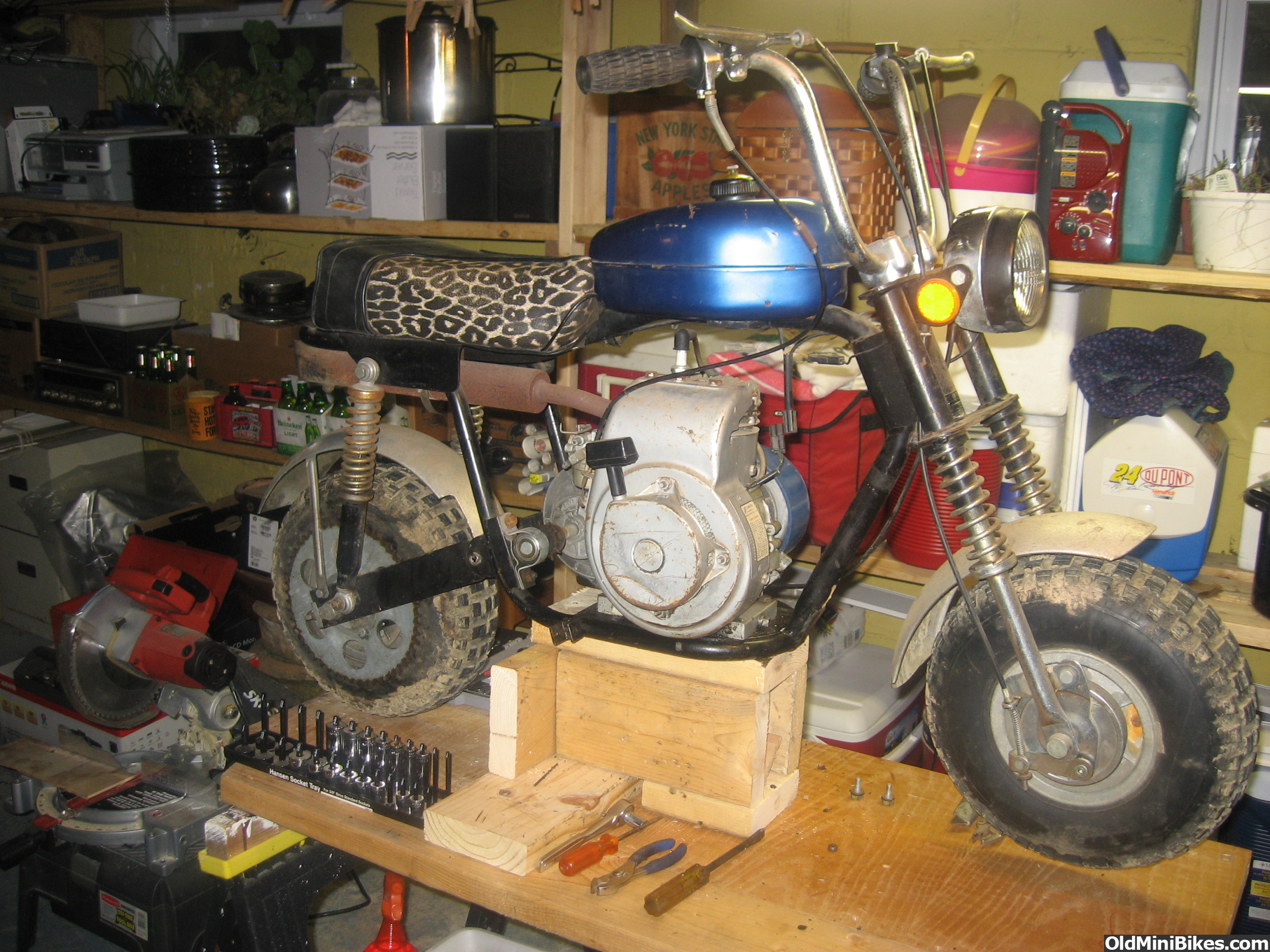 71 Arctic Cat Climber project | OldMiniBikes.com