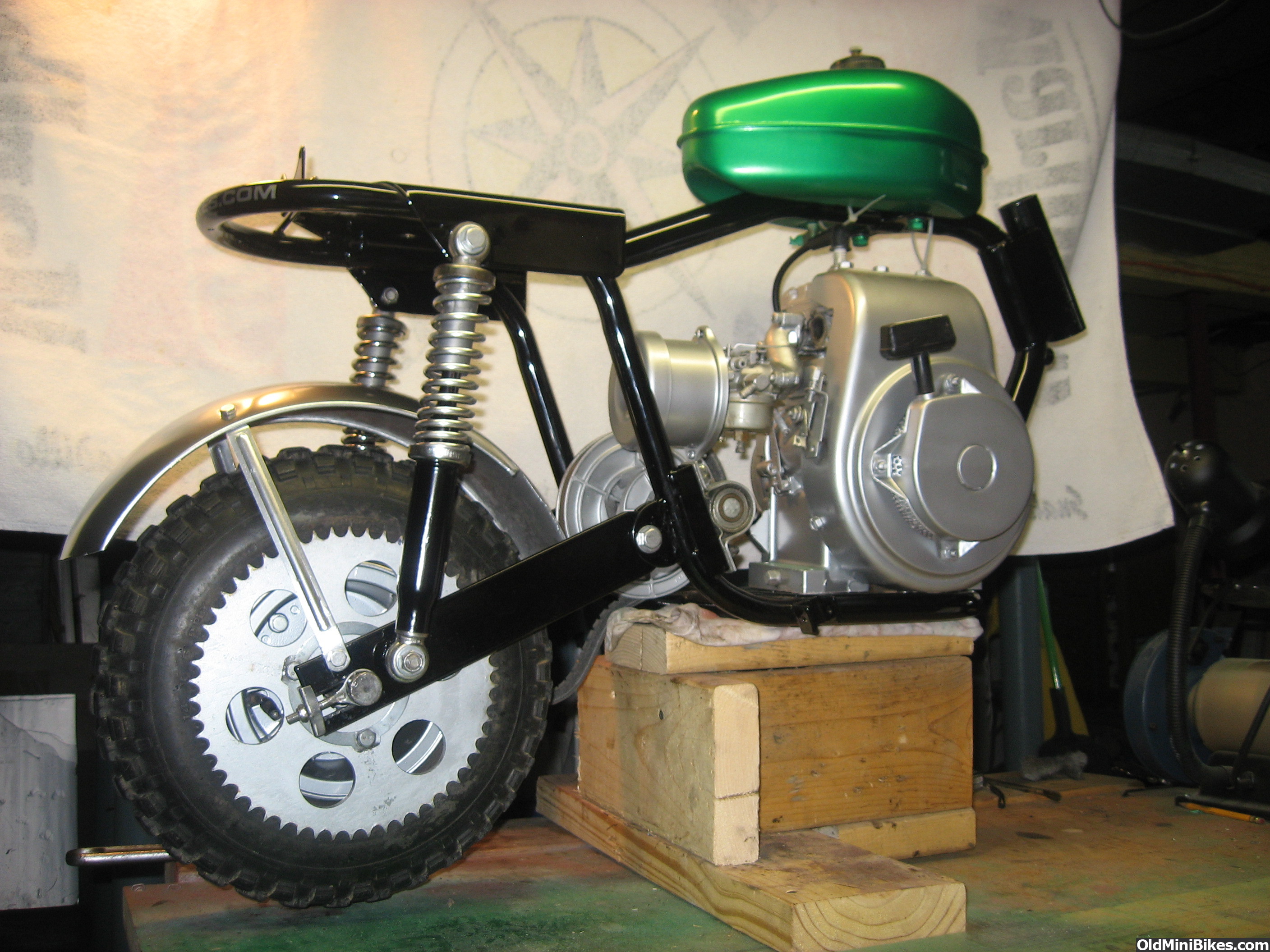 71 Arctic Cat Climber project | OldMiniBikes.com