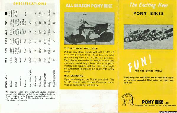 Vintage Mini Bike Magazine Ads and Brochures | Page 3 | OldMiniBikes.com