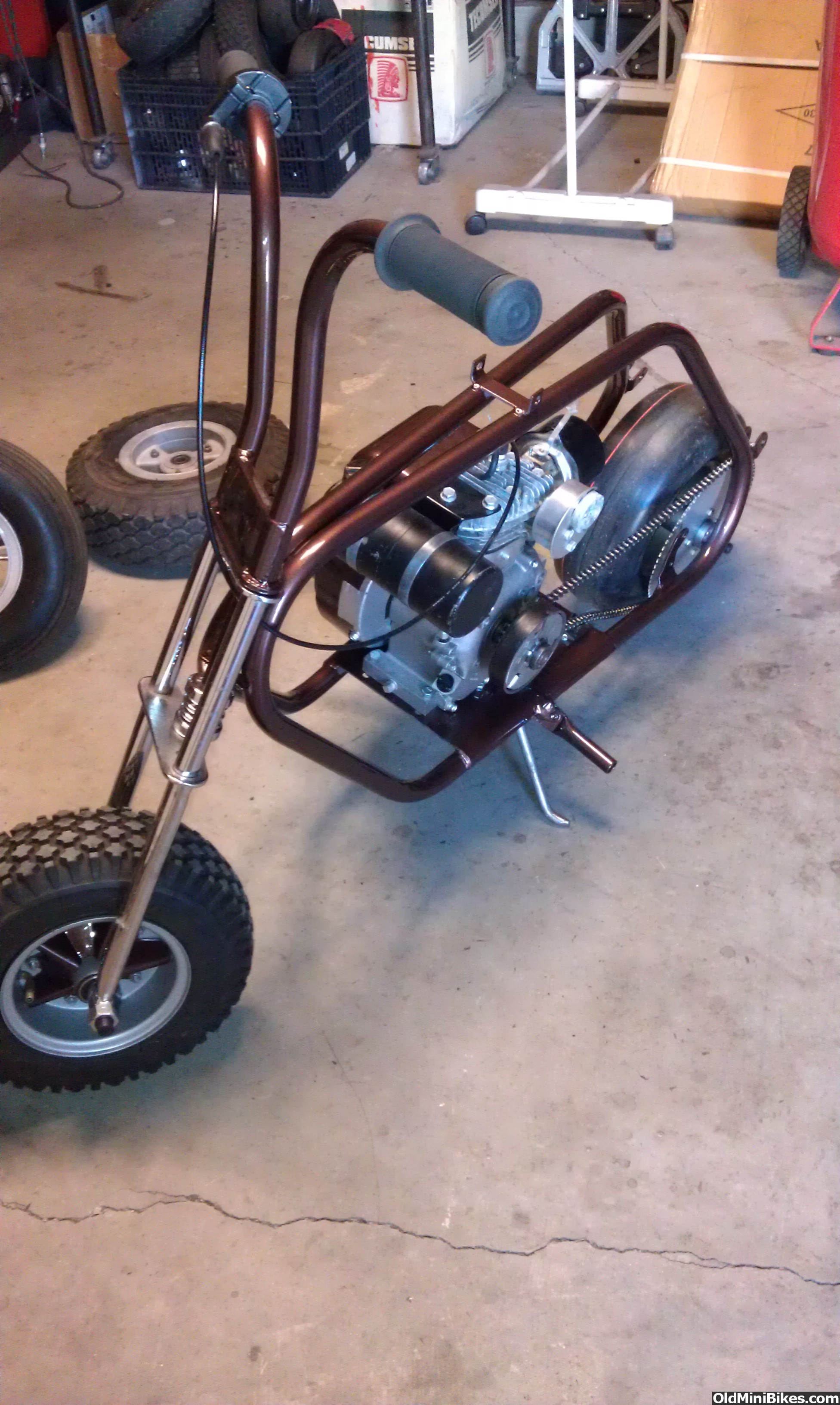 "DooDoo Brown"... Cat 400x build thread.. | OldMiniBikes.com