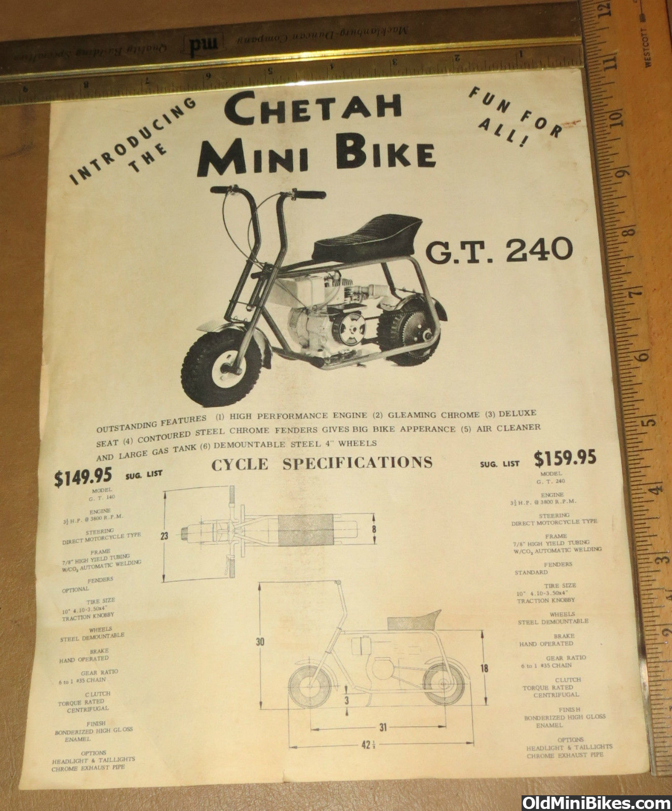 Vintage Mini Bike Magazine Ads and Brochures | Page 8 | OldMiniBikes.com