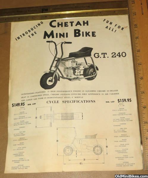 Vintage Mini Bike Magazine Ads and Brochures | Page 8 | OldMiniBikes.com