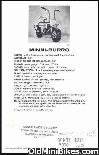 Vintage Mini Bike Magazine Ads and Brochures | Page 4 | OldMiniBikes.com