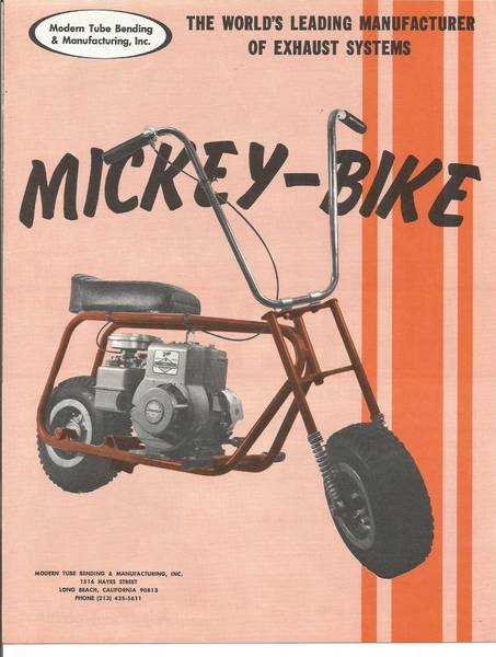 Vintage Mini Bike Magazine Ads and Brochures | Page 9 | OldMiniBikes.com