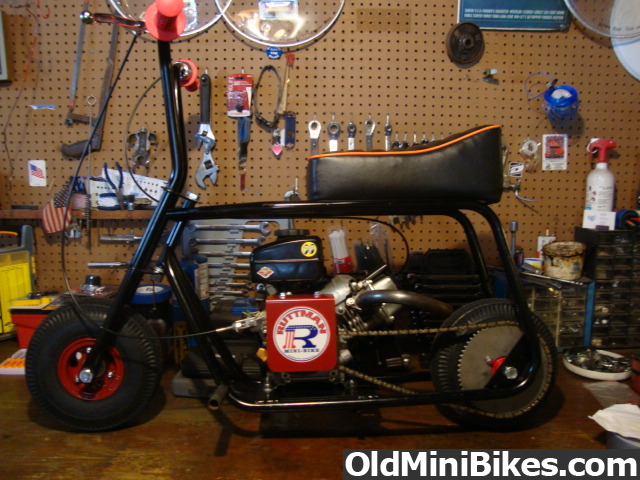 Timmy's Finished Toad | OldMiniBikes.com